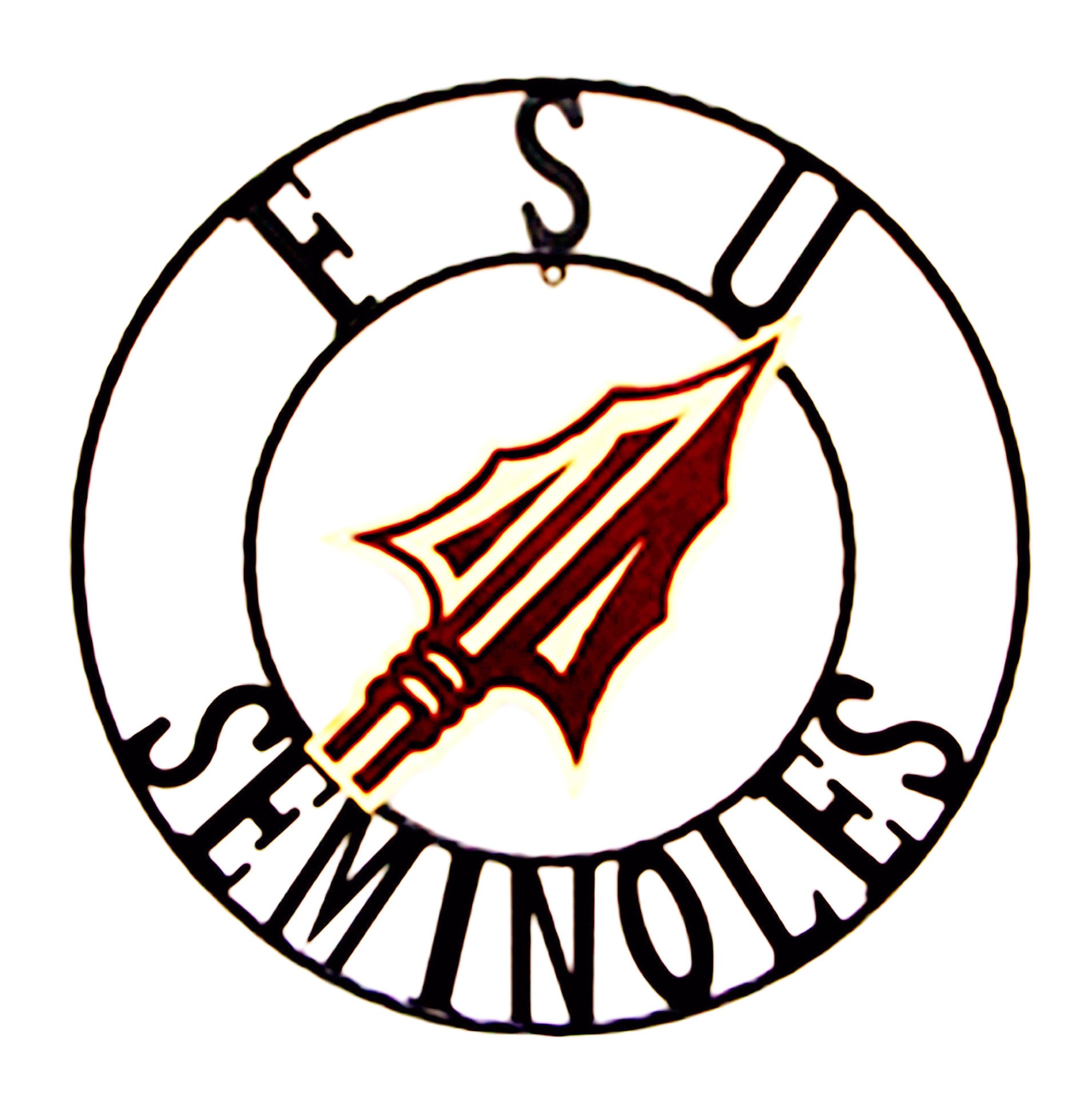 Florida State University Seminoles Wrought Iron Wall Decor – LRT Metal ...